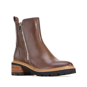 EOS Lindira Nocciola Brown Womens Leather Boot