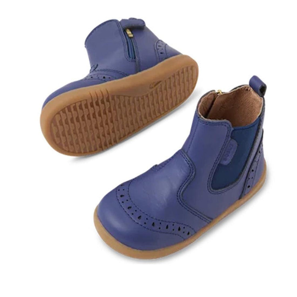 Bobux Iwalk Billie Toddlers Leather Boot Future Dusk Blue/Purple 65200