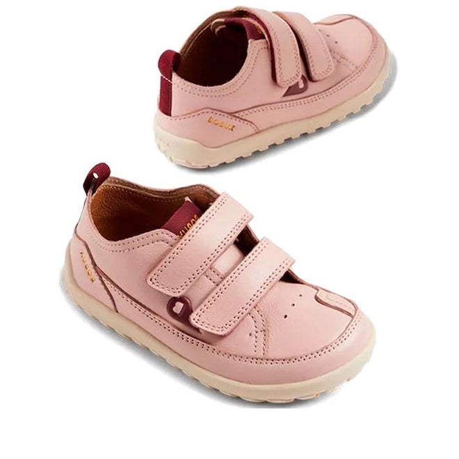 Bobux IW Iwalk Dawn Toddlers Leather Sneaker Cameo Rose Pink 654302