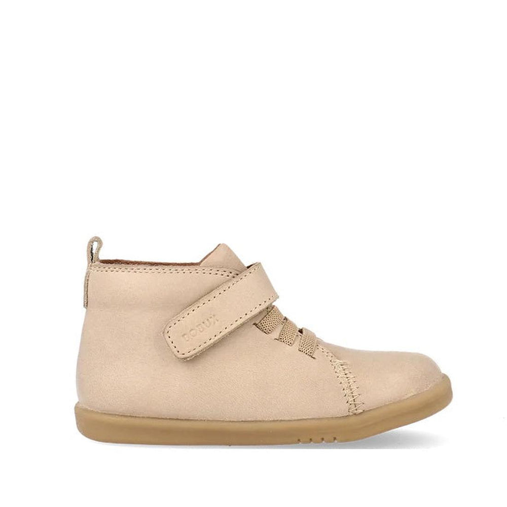 Bobux Iwalk Voyager Toddlers Leather Boot Oat Milk Beige 650604