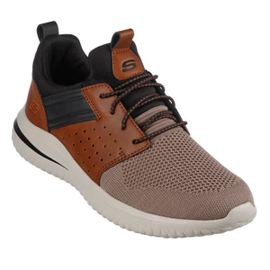 Skechers Mens Delson 3.0 Cicada Slip On Casual Shoe