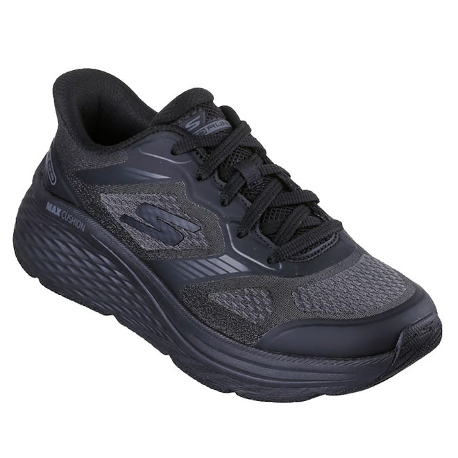 Skechers Slip In Max Cushioning Elite 2.0 Leigh Black Trainer